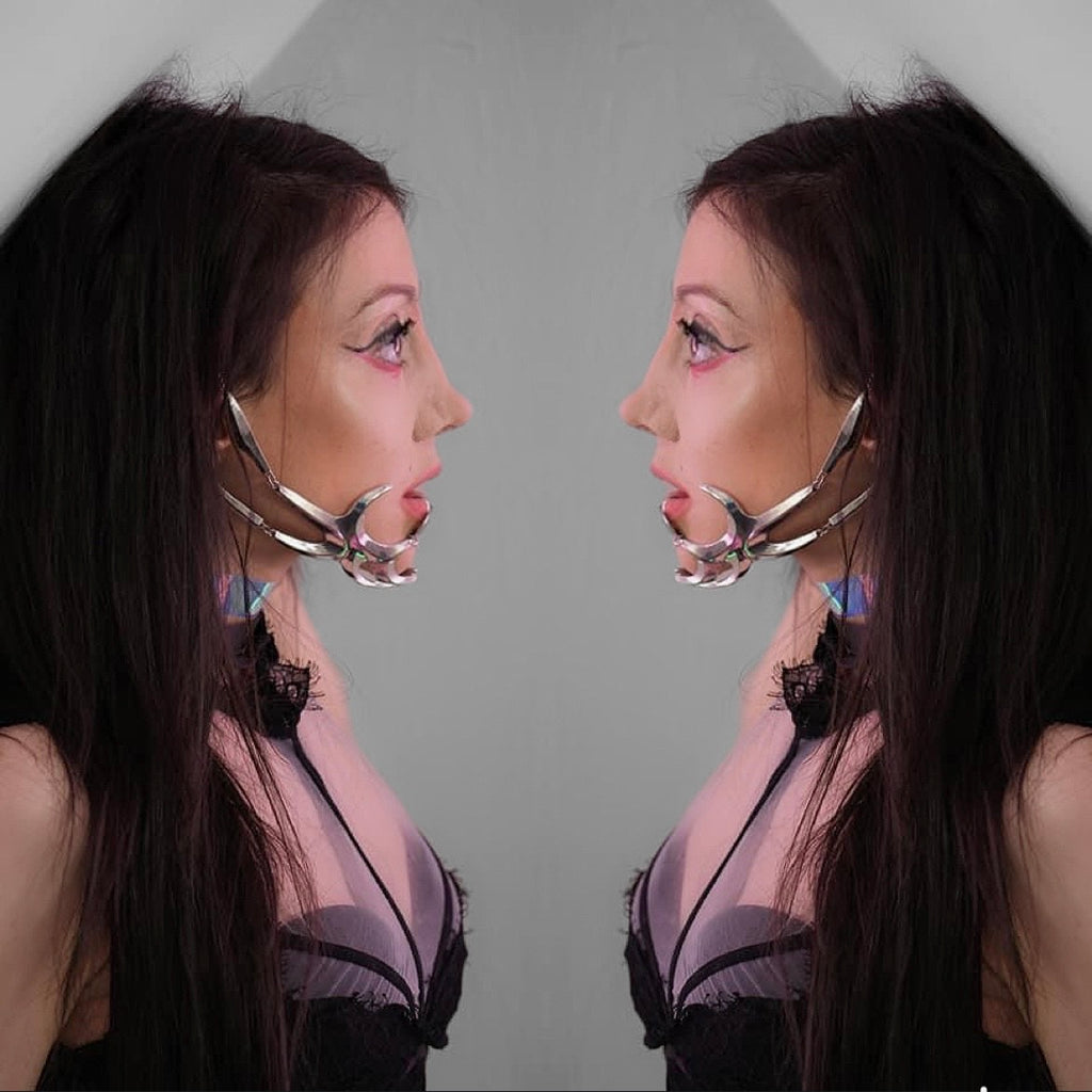 cyberpunk face jewelry plate – Electric Dollhouse